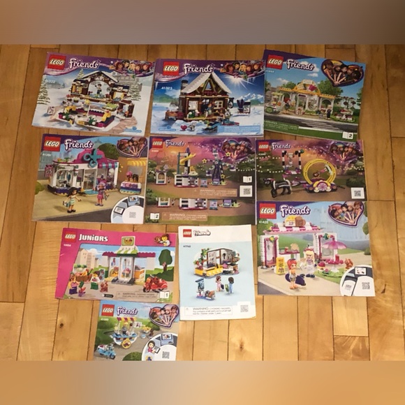 Lego | Toys | Lego Multiple Friends Building Set Instruction Manuals ...